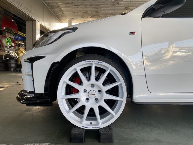 【GR Yaris用】Speedline CORSE type 2120 turini（8J-18+35 5H/114.3 RALLYホワイト） – ラ・アンスポーツ／Launsport